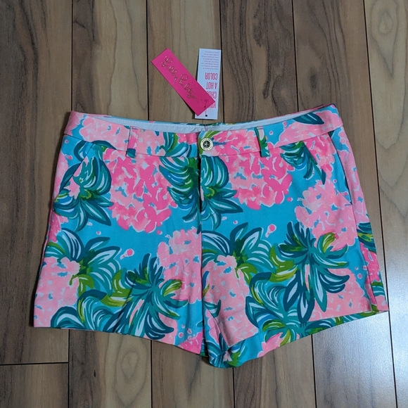 Lilly Pulitzer | Shorts | Nwt Lilly Pulitzer Callahan Knit Shorts Blue ...